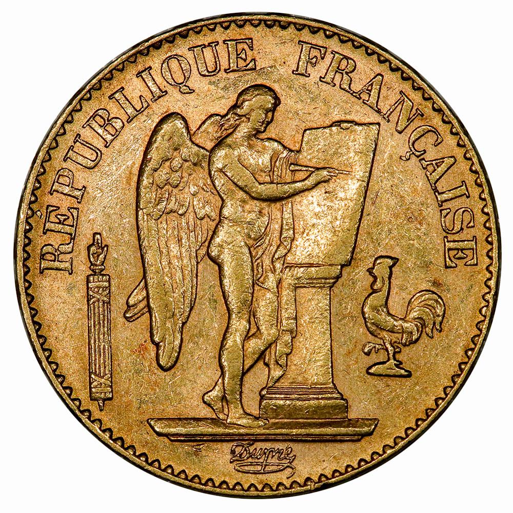 1897 20 Francs Gold Coin
